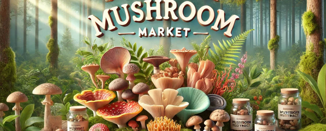 Functional Mushroom Market to Surpass USD 25.6 Billion by 2035, Driven ...