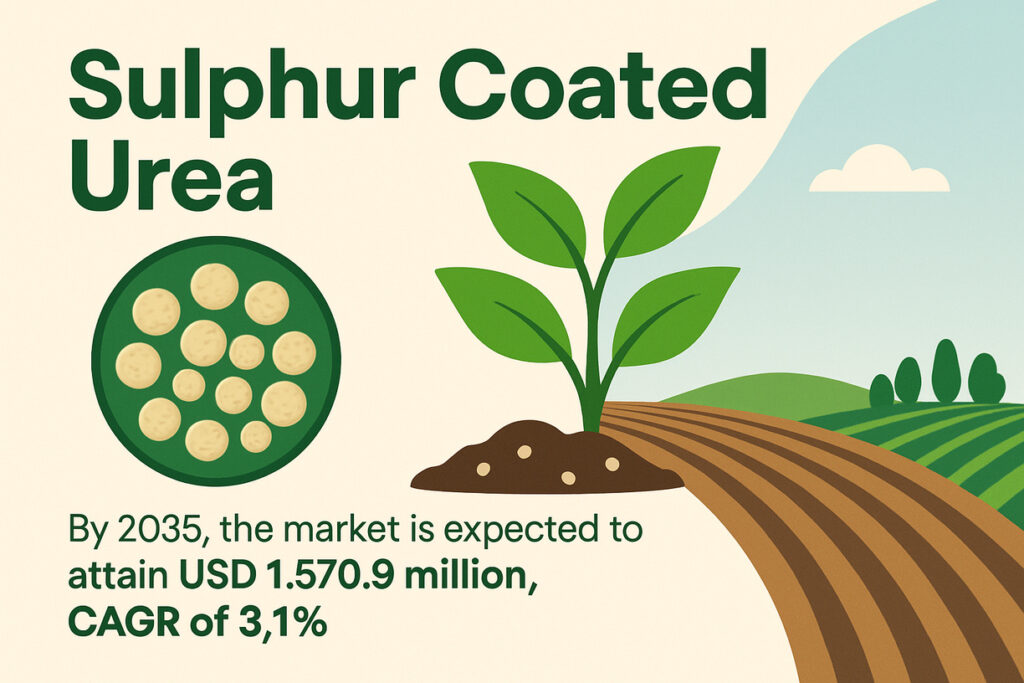 Sulphur Coated Urea Market to Reach USD 1,570.9 million by 2035, Driven ...