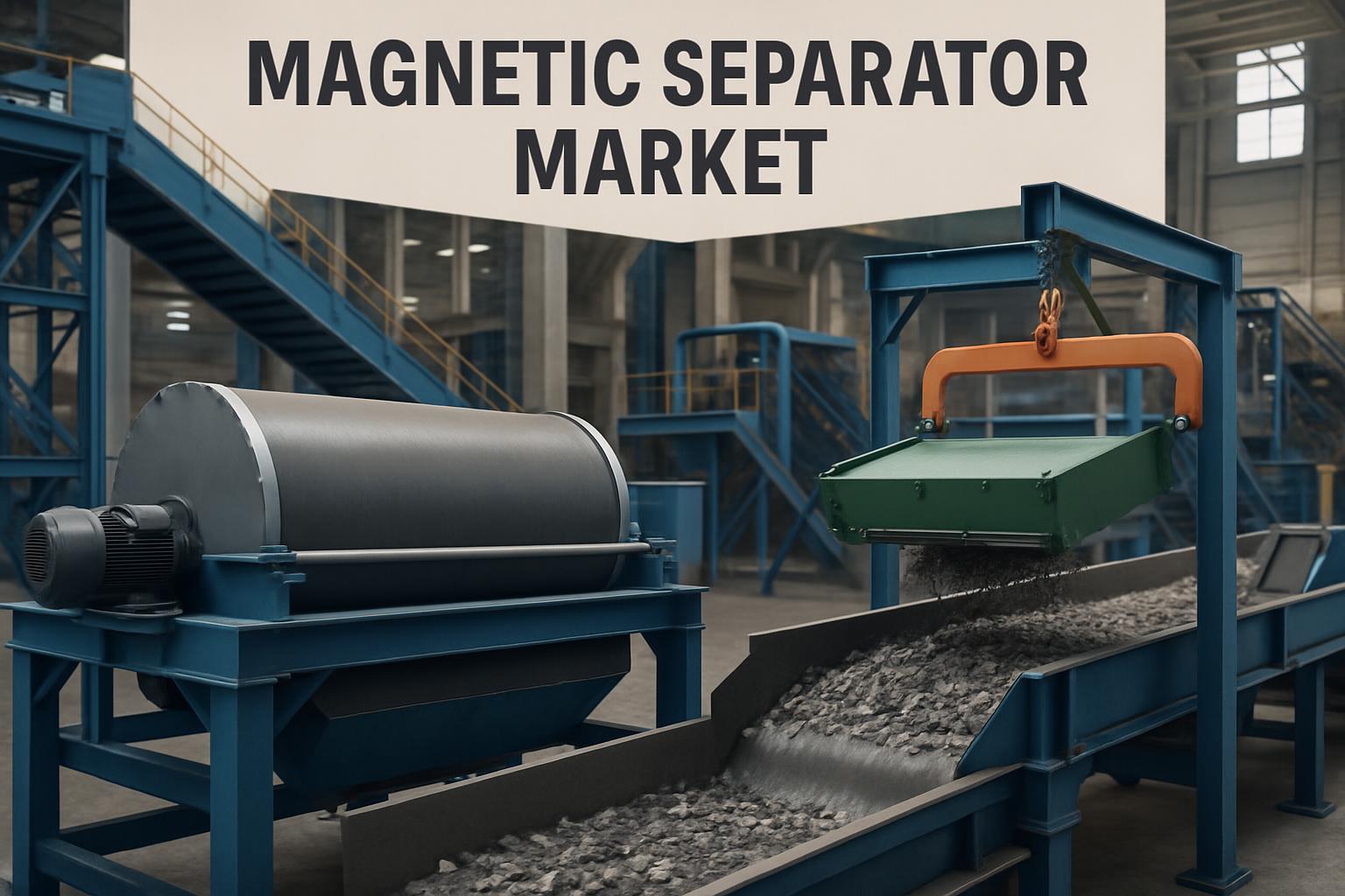 Magnetic Separator Market to Reach USD 2.3 Billion by 2035 Amid Growing Demand for Efficient ...