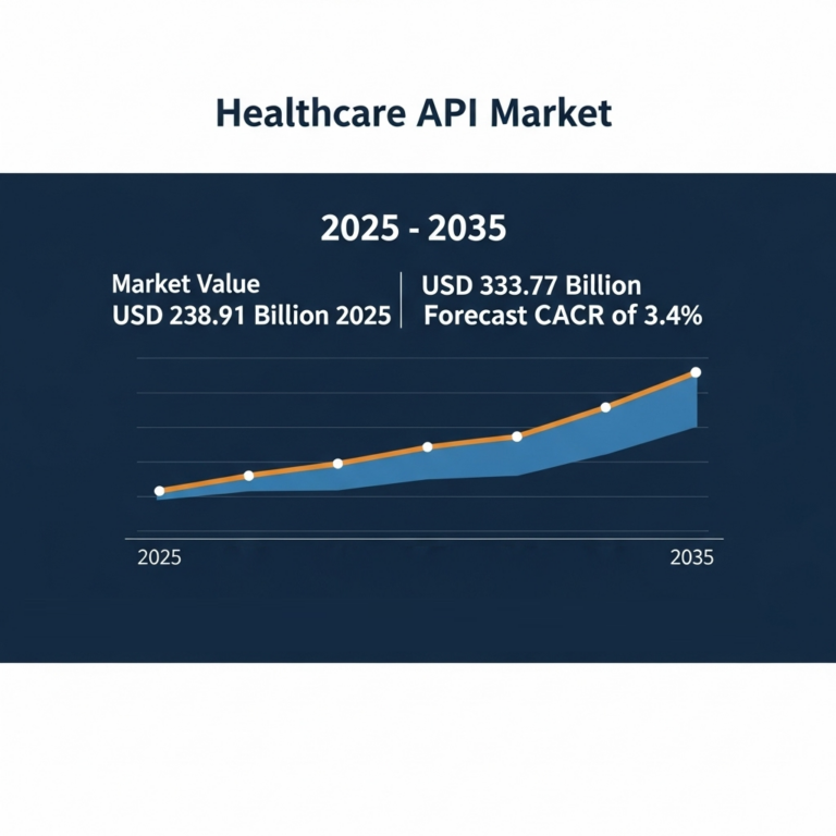 Healthcare API Market Growth Slated at 3.4% CAGR Through 2035 – FMIBlog