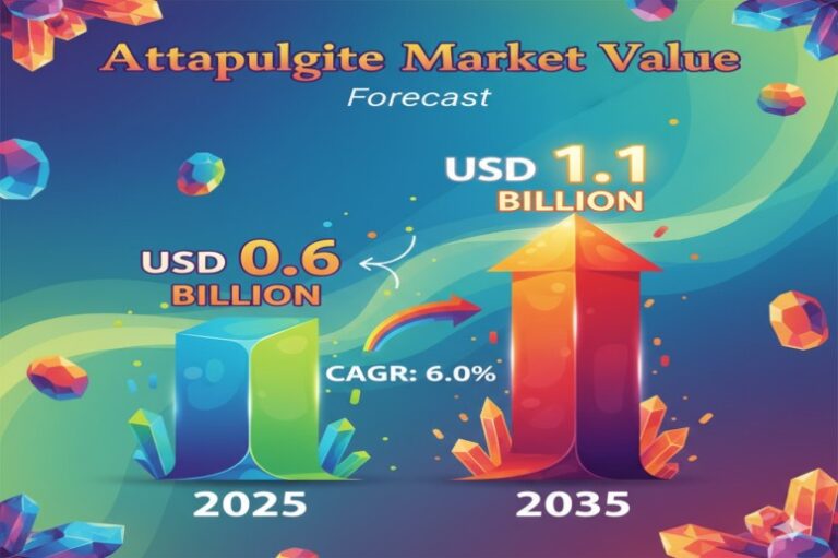 Attapulgite Market Forecast to Reach USD 1.1 Billion by 2035, Driven by ...