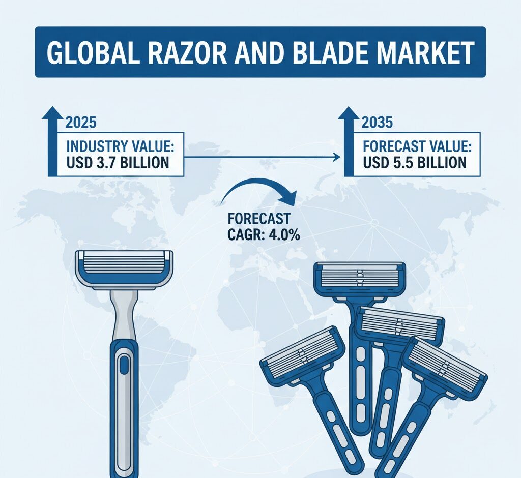 Razor and Blade Market Set to Reach USD 5.5 billion by 2035 — APAC ...