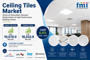 Ceiling Tiles Market Expansion Driven by Commercial Renovation ...